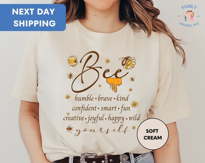 Bumble Bee Teacher Shirts for Women, Save the Bees Oversized Tshirt, Funny Honey Bee Clothing ...
