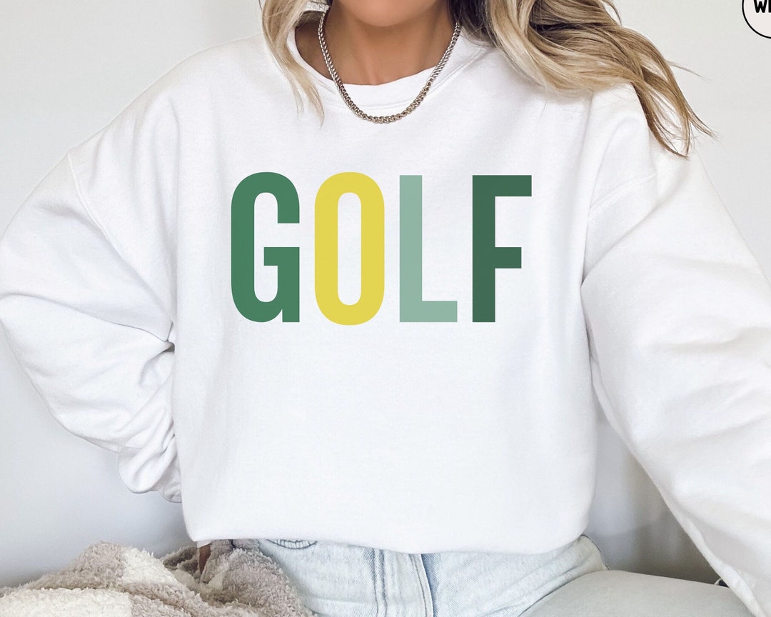 Golf Sweatshirt, Augusta Georgia Golf Sweater, Golf Lover Gift, Golfing ...