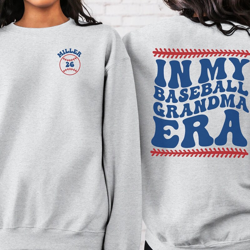 Baseball Grandma - Etsy