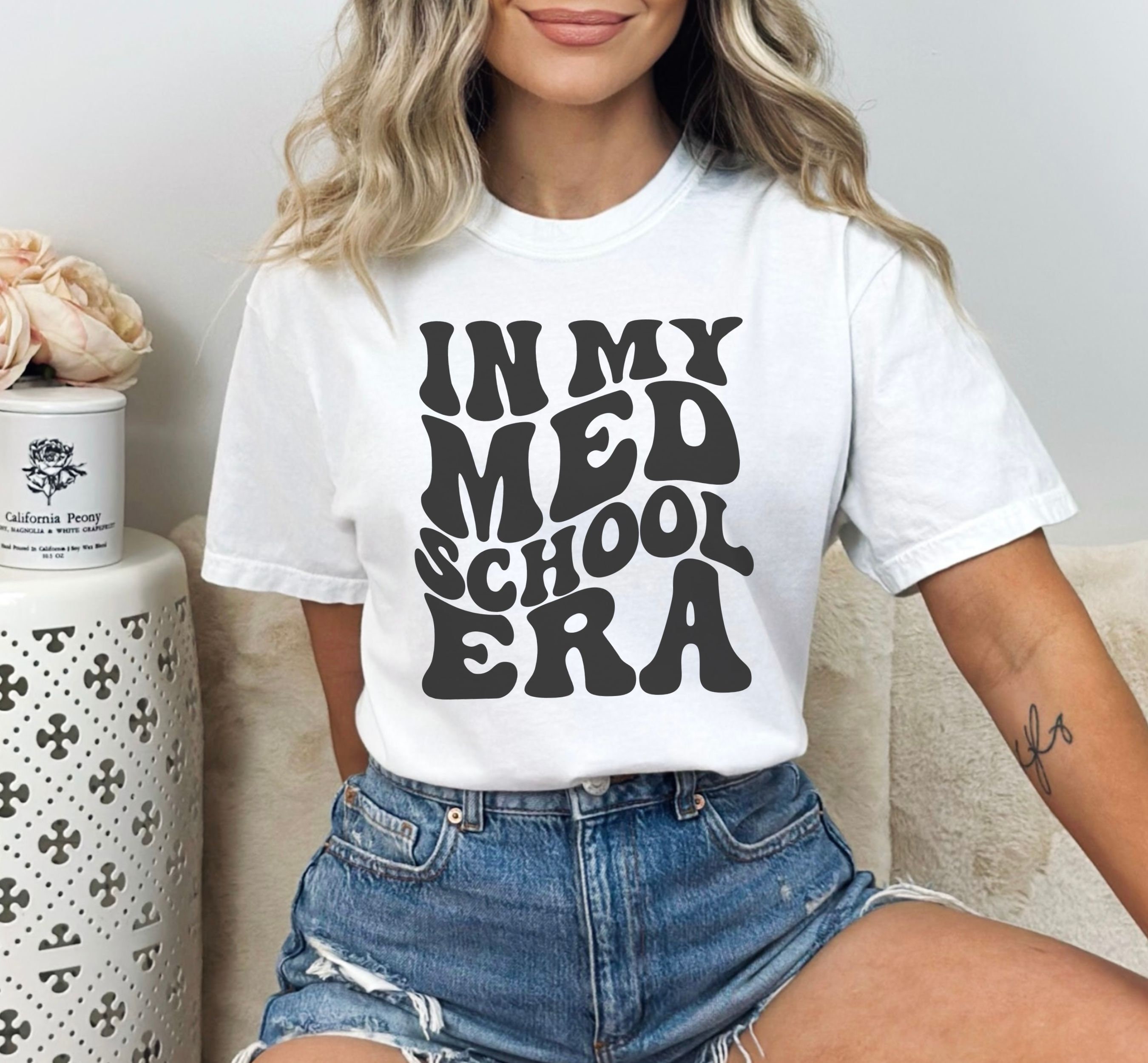 In My Med School Era Shirt, Med Student Gift, Med School Gift, Future ...