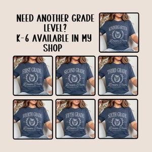 CUSTOM Fifth Grade Dream Team Shirt, 5th Grade Teacher Social Club T ...