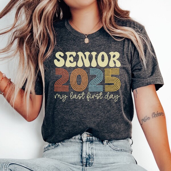 Last First Day Senior Shirt - Etsy
