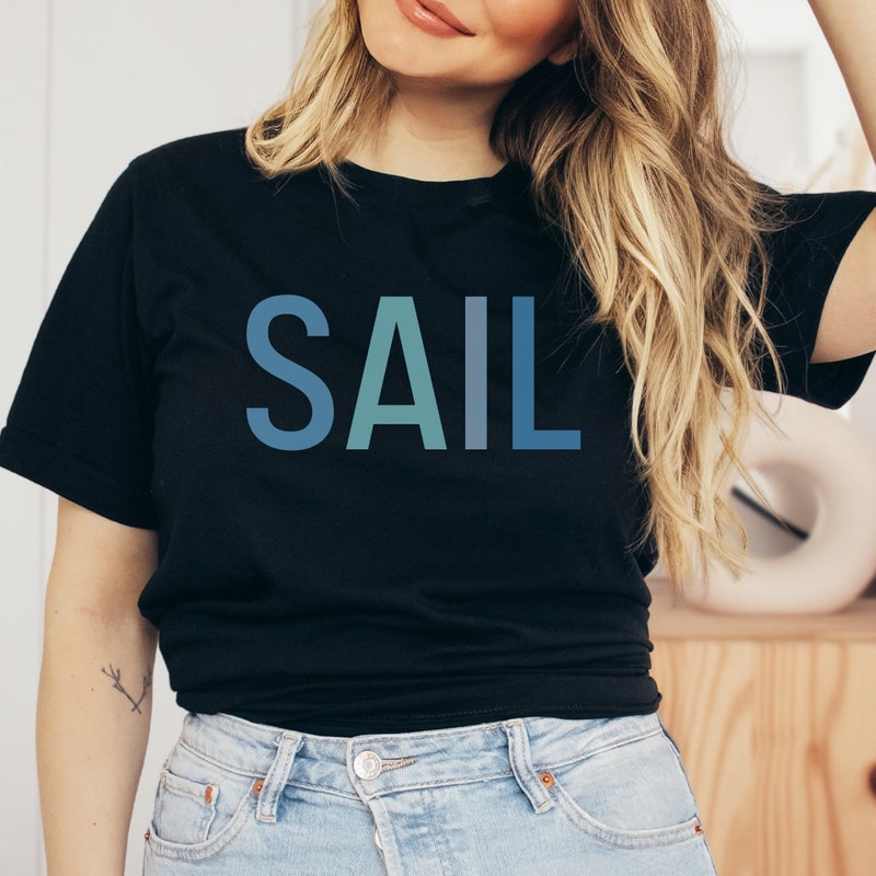 Sailing T Shirt - Etsy