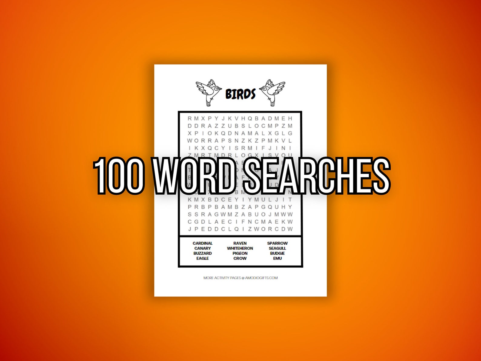 Word Search Printable Word Search for Kids Word Search Puzzle Printable ...