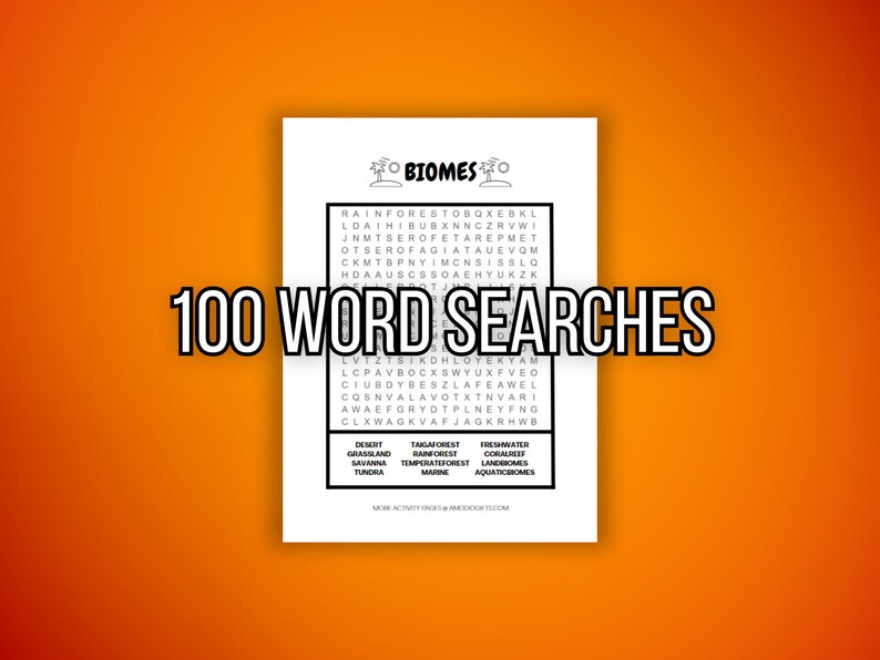 Word Search Printable Word Search for Kids Word Search Puzzle Printable ...