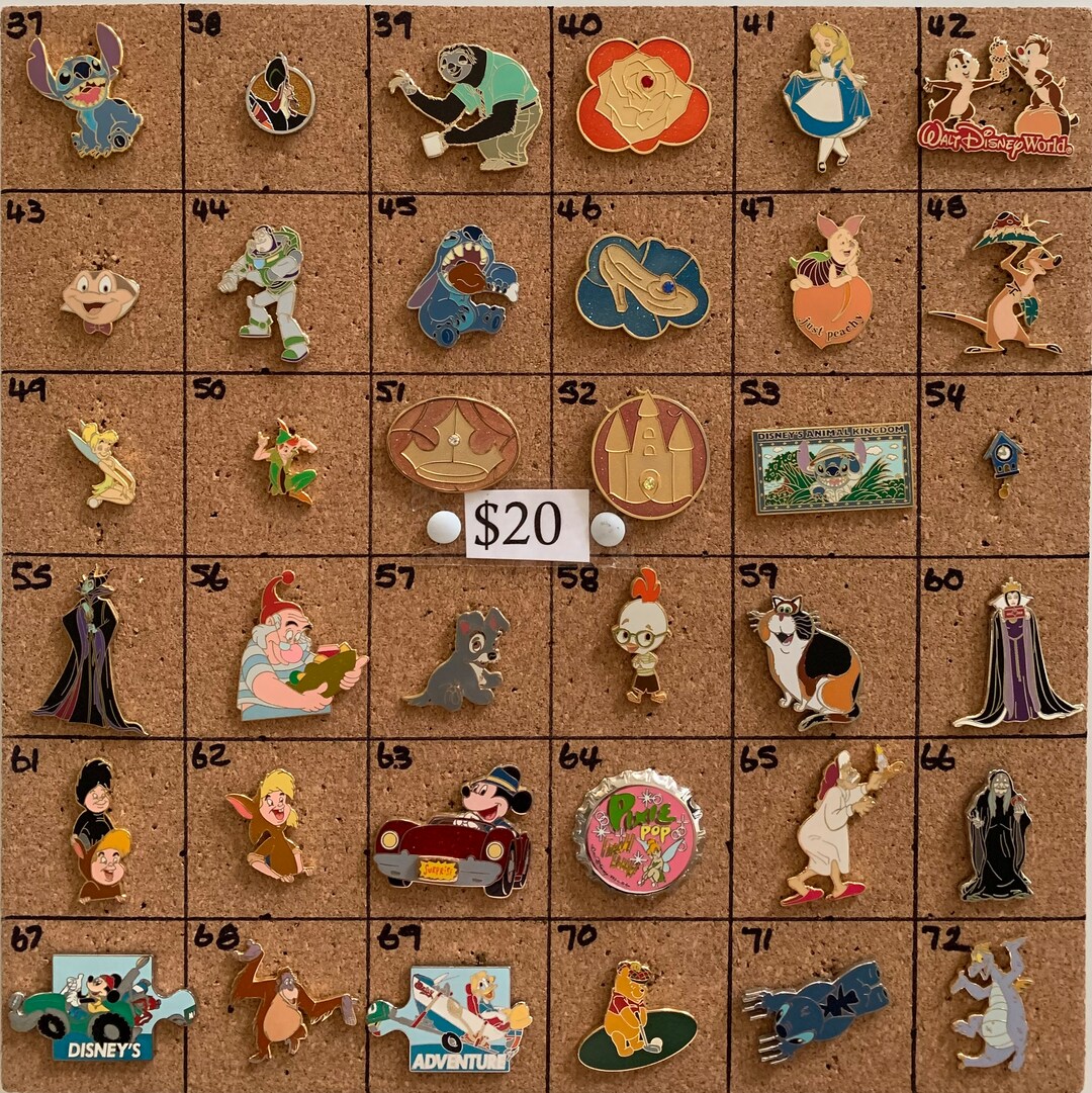 Disney Pins Pixar Short Bolt Hidden Mickeys Mermaids - Etsy