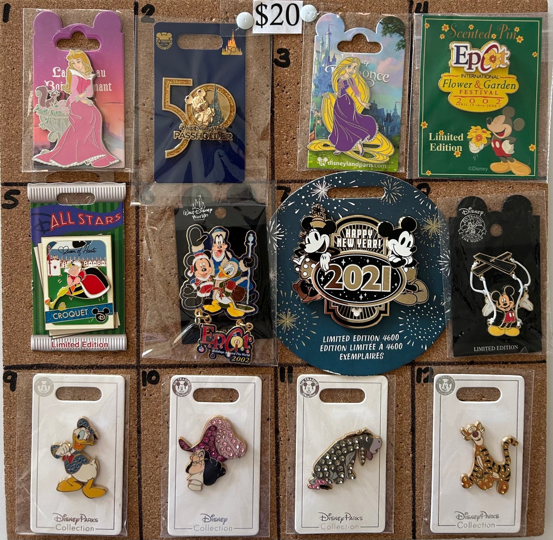 Disney Pins Oswald Mulan Disney World 50th Ducks Epcot - Etsy