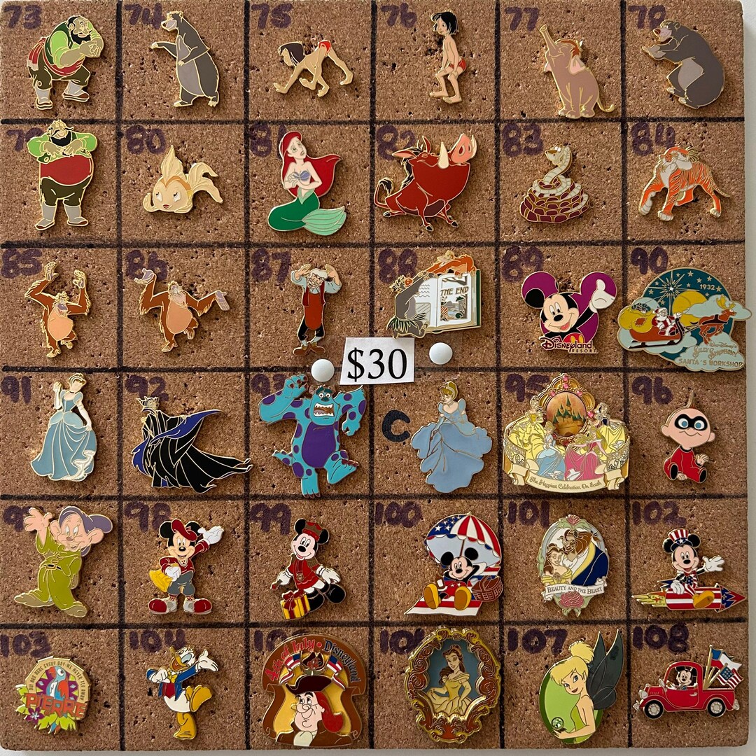 Disney Pins, Teacups, Daisy Duck, Pooh, Minnie, Elsa, Nesting Doll ...