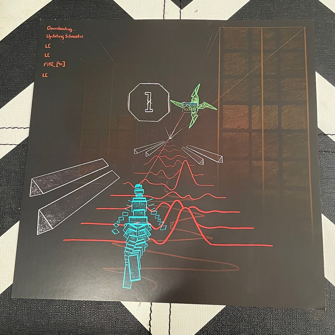 Rez Area 1 Poster Illustration Geometric SEGA - Etsy