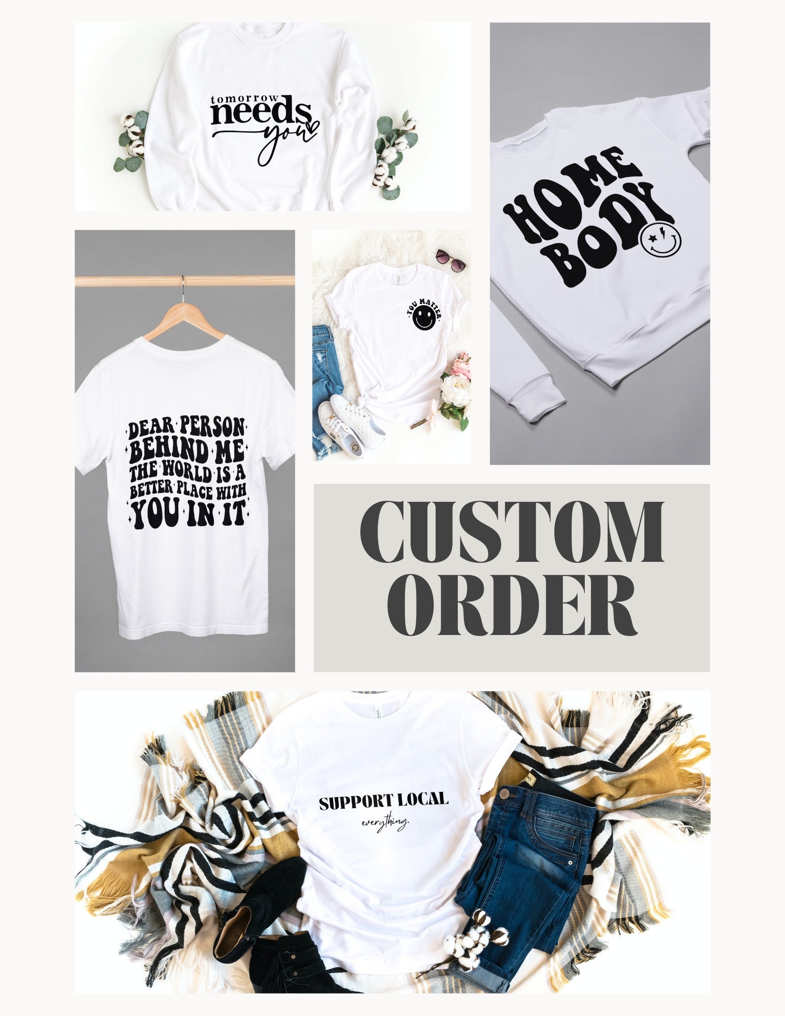 Personalized T-shirt, Custom Shirt, Personalized Sweatshirt, Custom ...