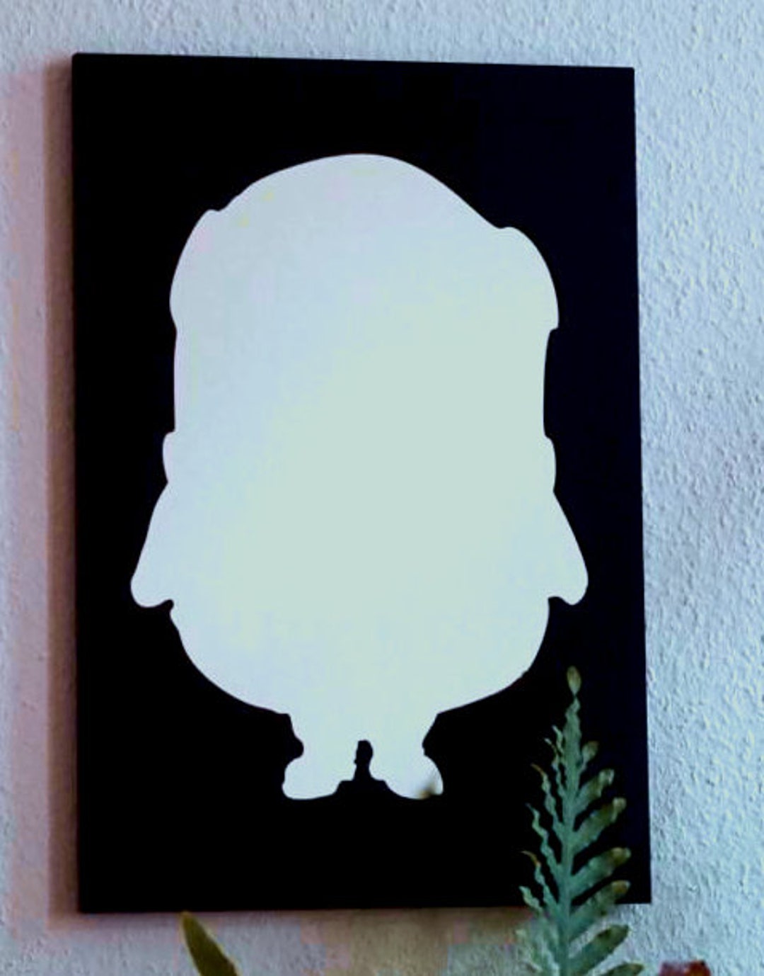 Be a Minion: Handcrafted Mirror in Deepest Black, Oiled - Etsy