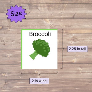 Nutri-kids Color-coded Flashcards | Healthy Eating & Learning for ...