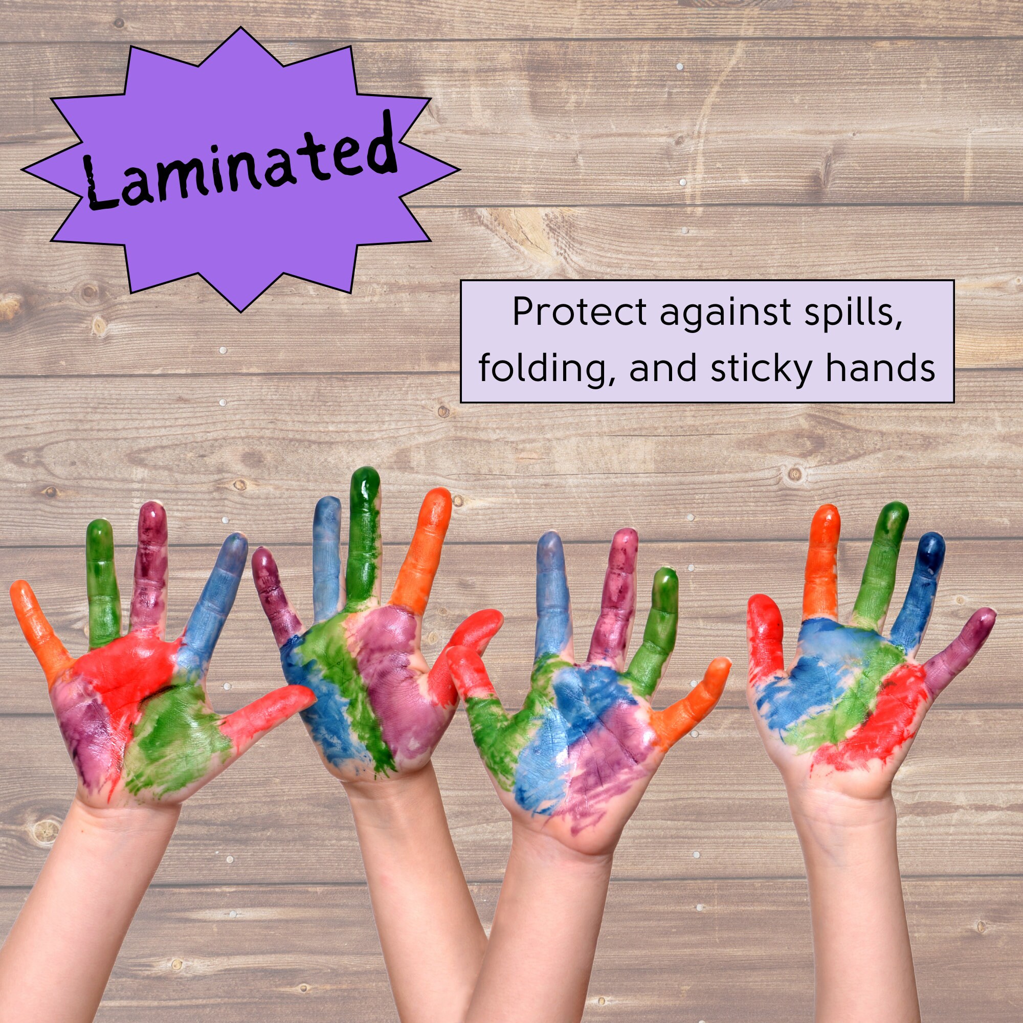 Nutri-kids Color-coded Flashcards Laminated Healthy Eating & Learning ...