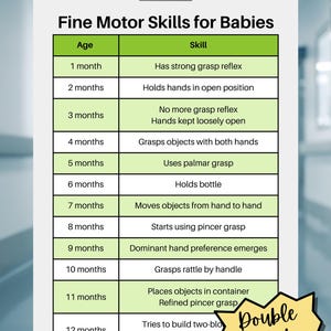 Nurse's Guide to Baby Development Badge Card - Etsy