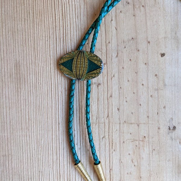 Gold Bolo Tie - Etsy