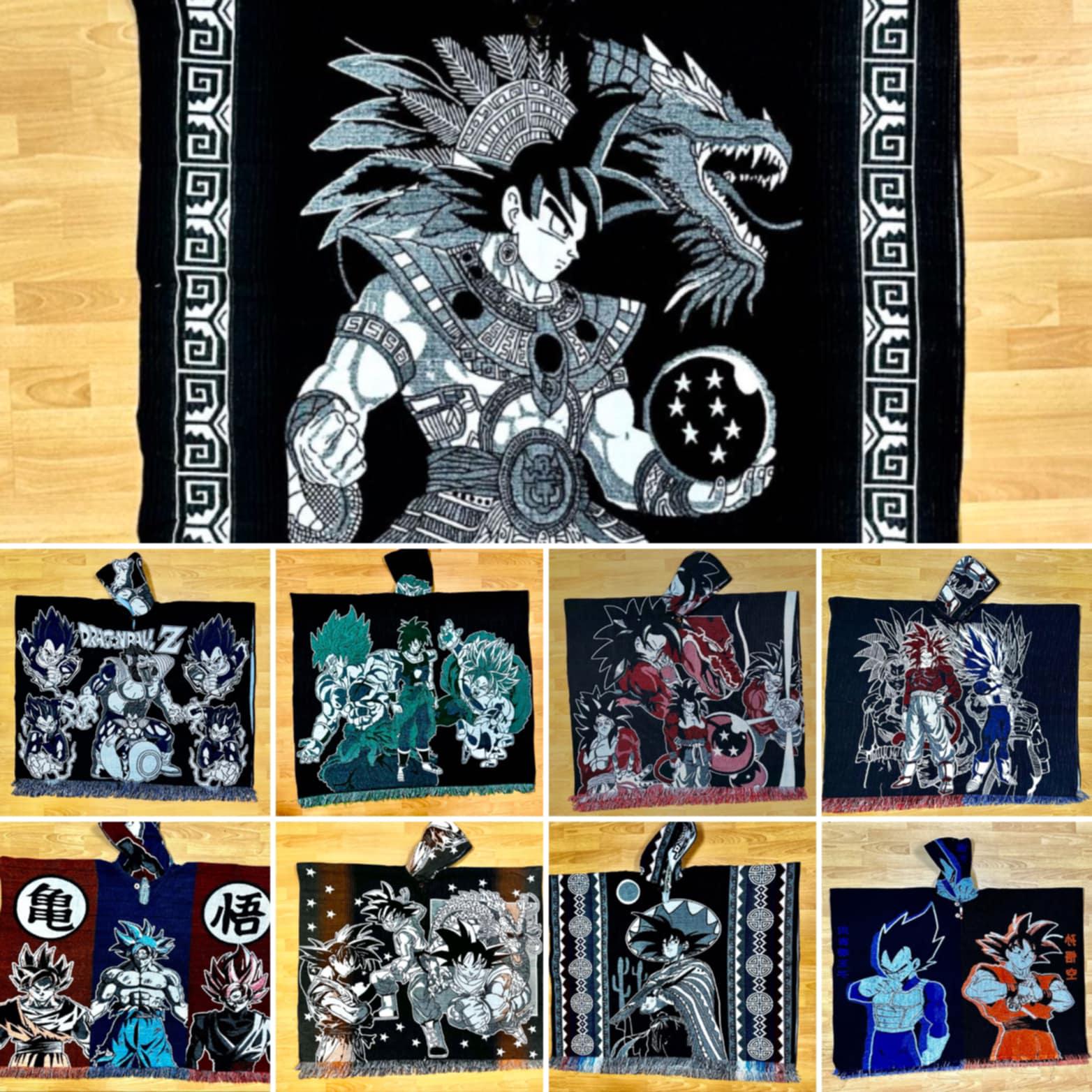 Alpaca Poncho Japanese Anime DBZ - Etsy