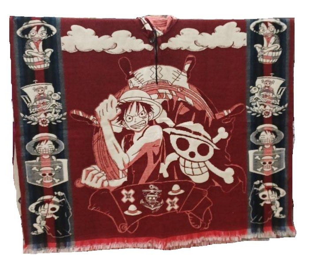 One Piece Poncho Alpaca, Japanese Anime - Etsy