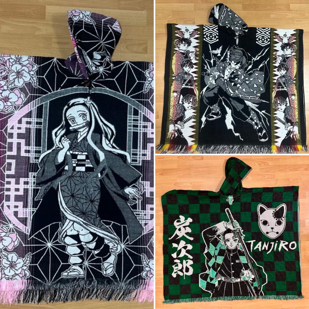 Alpaca Poncho Japanese Anime Kibitsu No Yaiba - Etsy