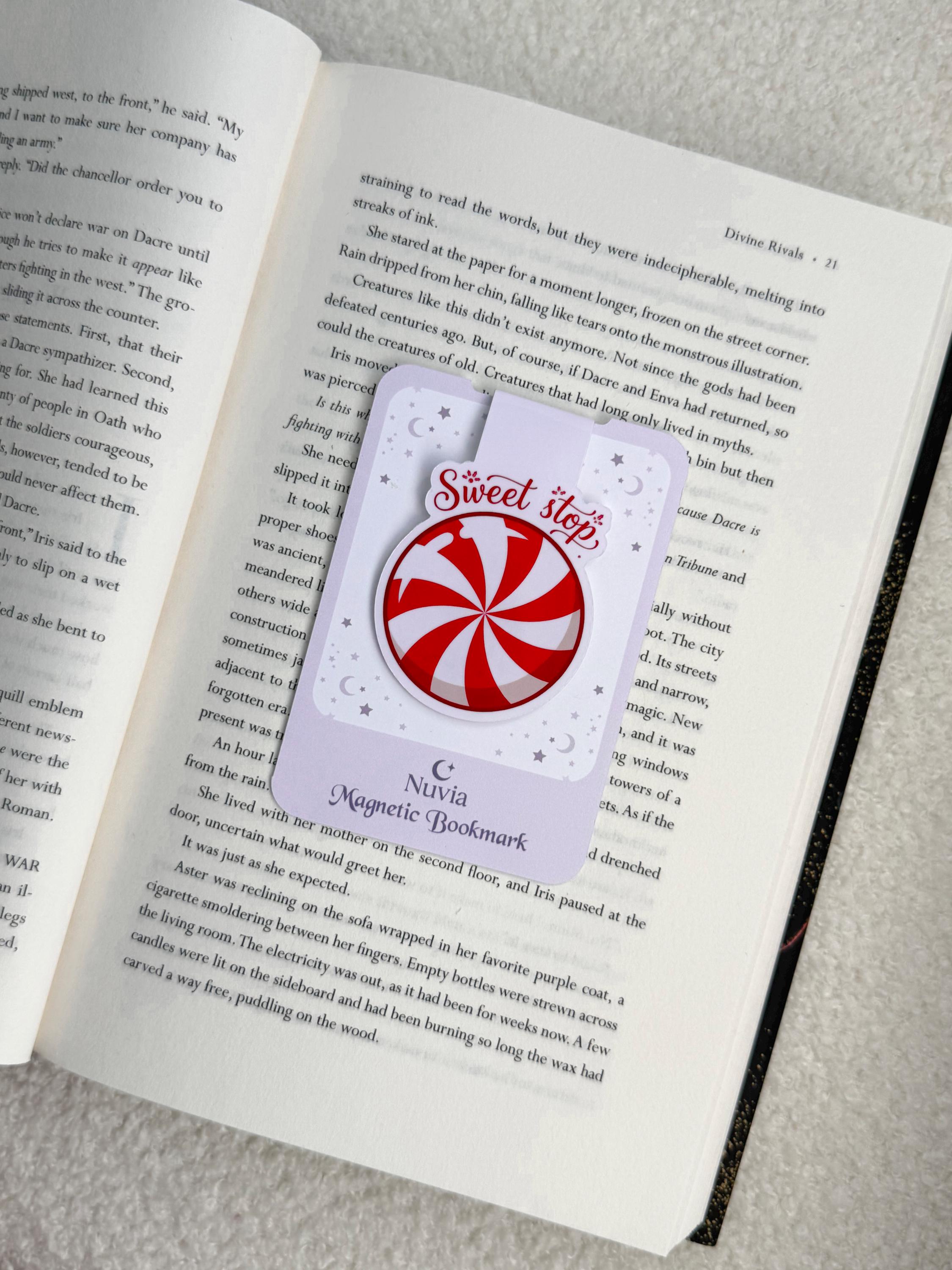 Christmas Magnetic Bookmark - | Cute Waterproof Glossy Bookmarks ...