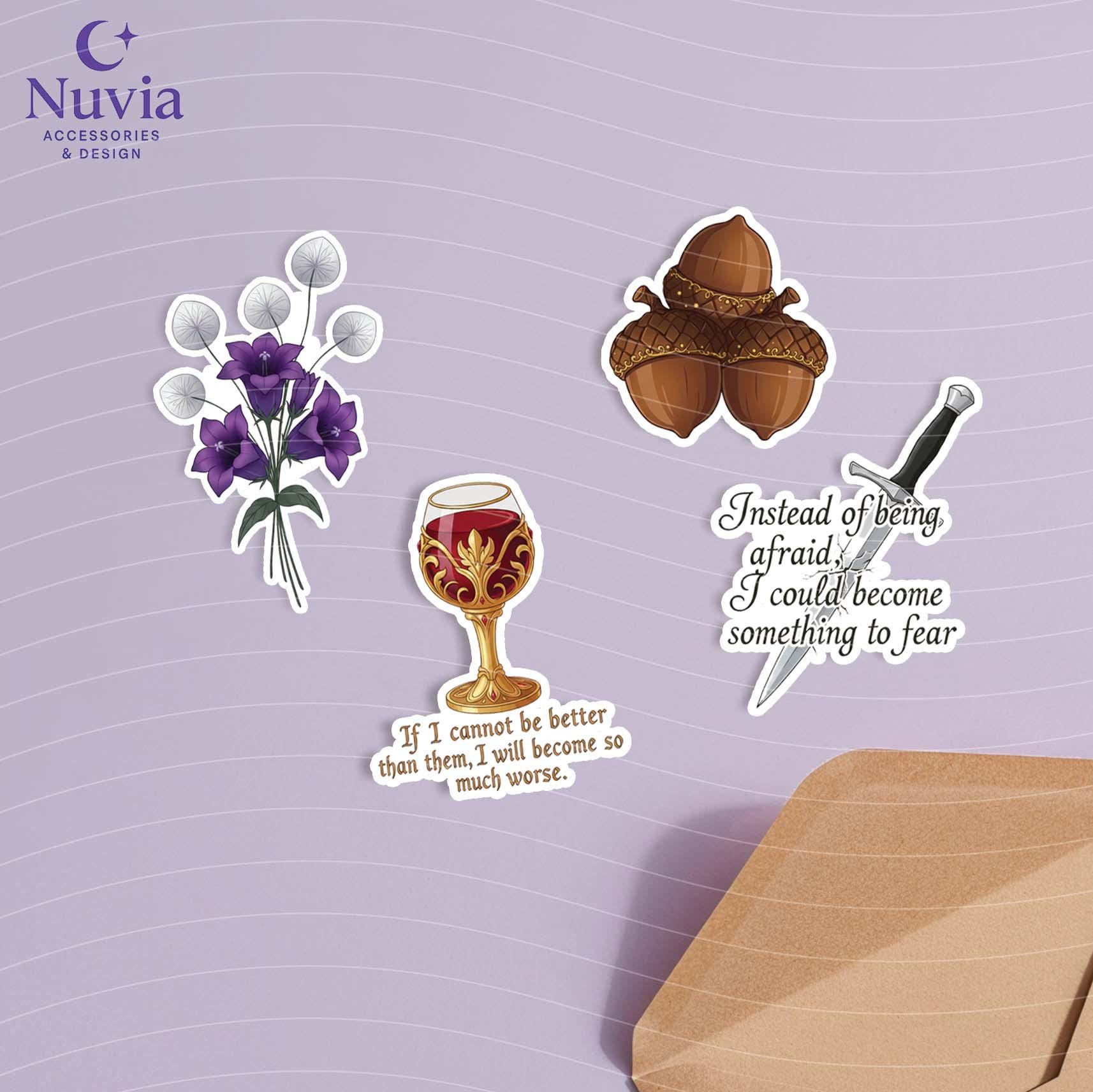 The Cruel Prince Sticker Pack – Set of 19 Vinyl Stickers | Laminated ...