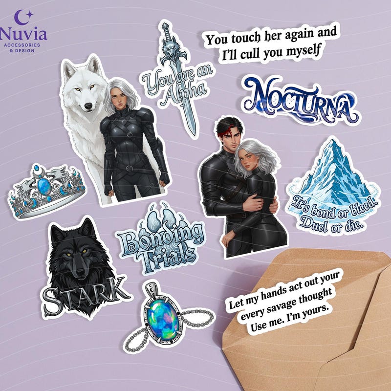 Wolf King Stickers - Etsy