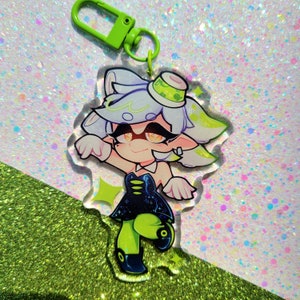 Splatoon: Squid Sisters Acrylic Charms - Etsy