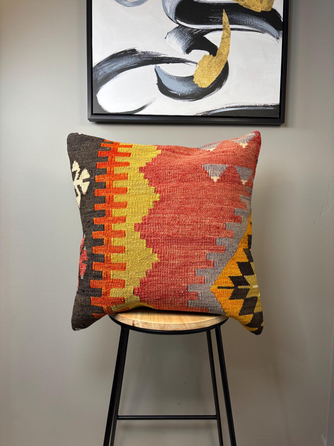 20x20 Aztec & Rug Pillow Covers, Southwestern Pillow Case, Ethnic ...