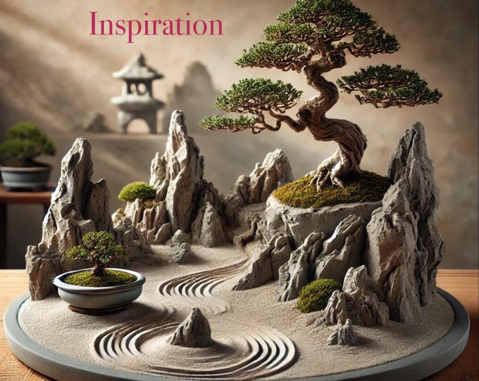 Echo Ridge | Handcrafted Concrete Bonsai Display Stones – Lightweight ...