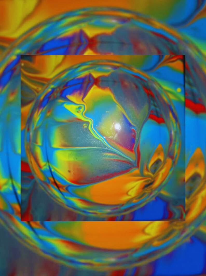 Poster it's a Colorful World - Etsy