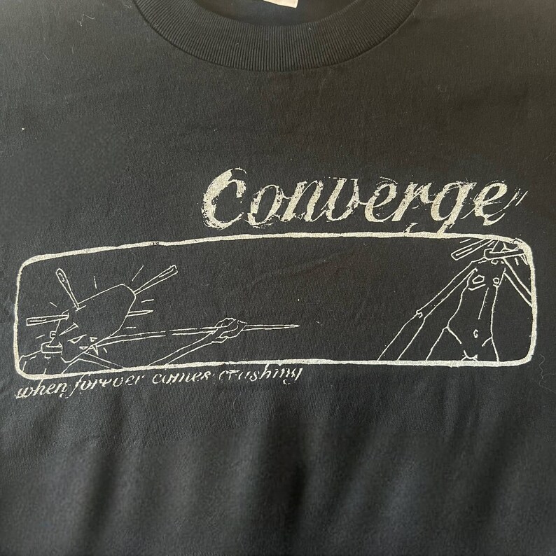 Converge Band When Forever Comes Crashing 1998 Vintage T-shirt - Etsy