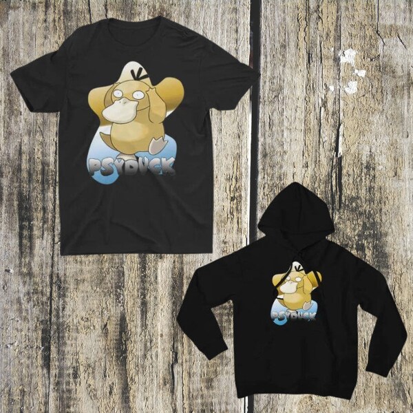Psyduck Hoodie - Etsy