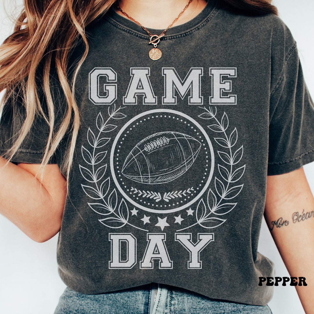 Game Day Football Shirt, Football Season Shirt for Women, Tailgate ...