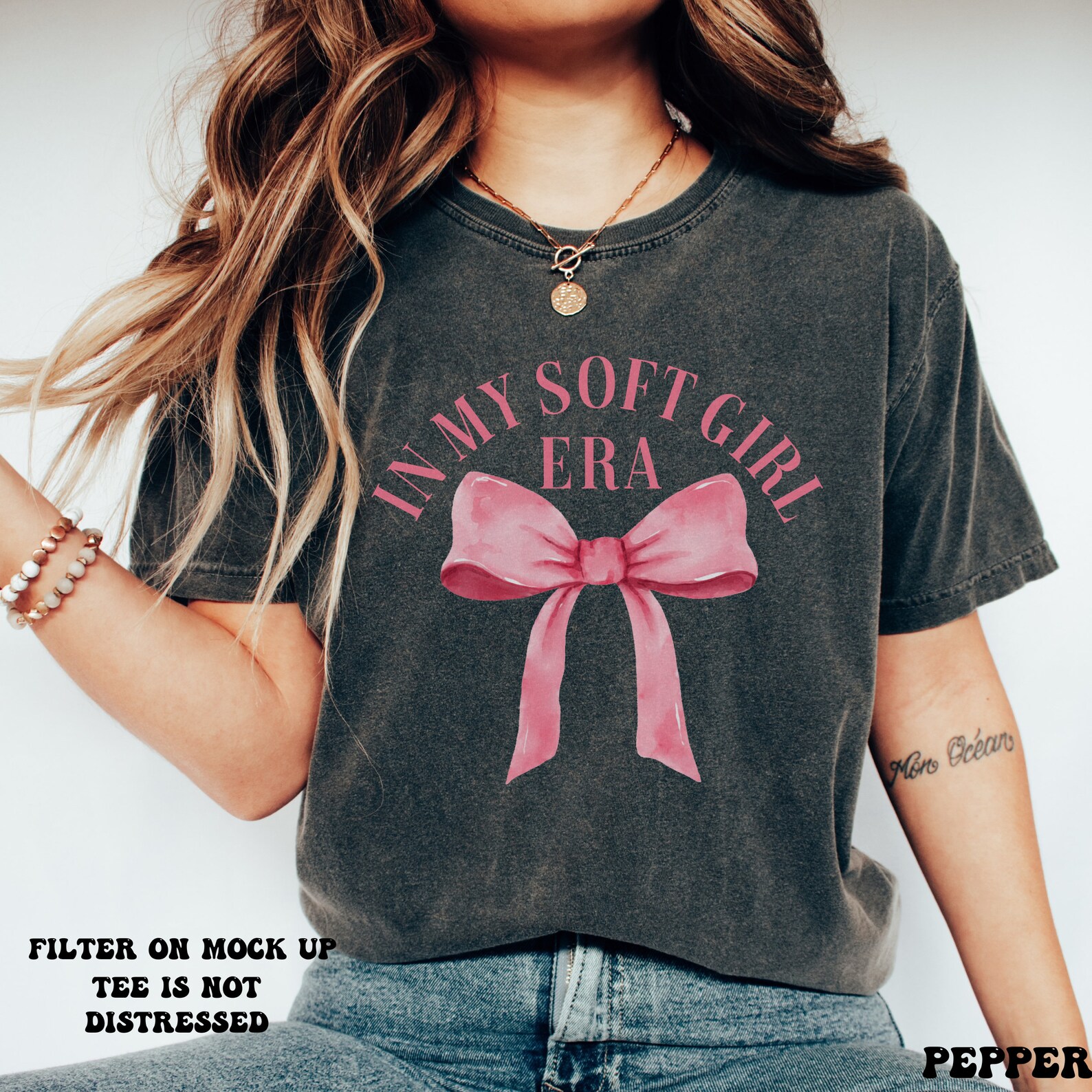 Soft Girl Era T-shirt, Coquette Shirt, Girlie Era, Coquette Girly, Soft ...
