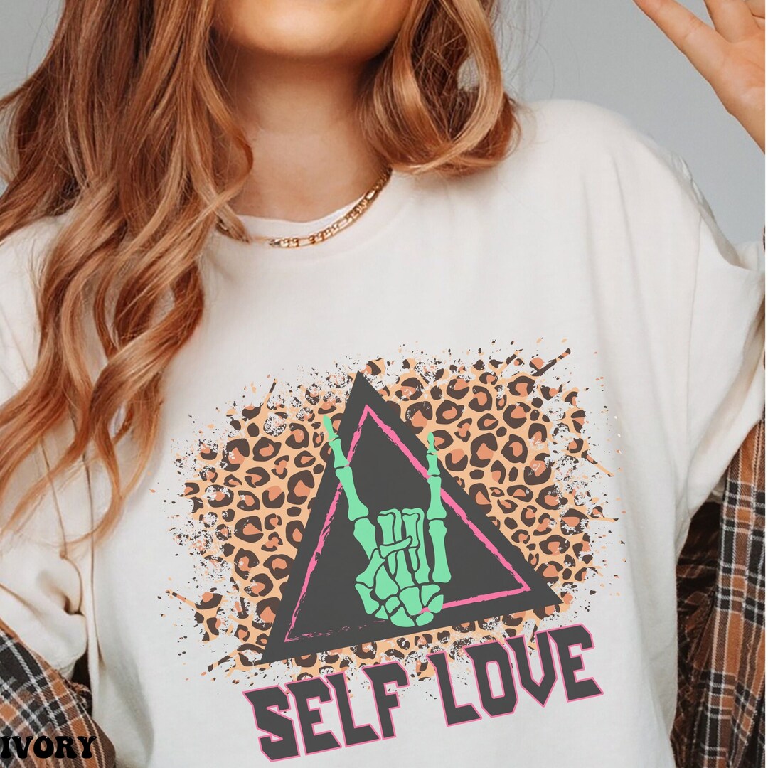 Self Love T-shirt, Galentine's T-shirt, Punk Rock Tee for Her, Self ...