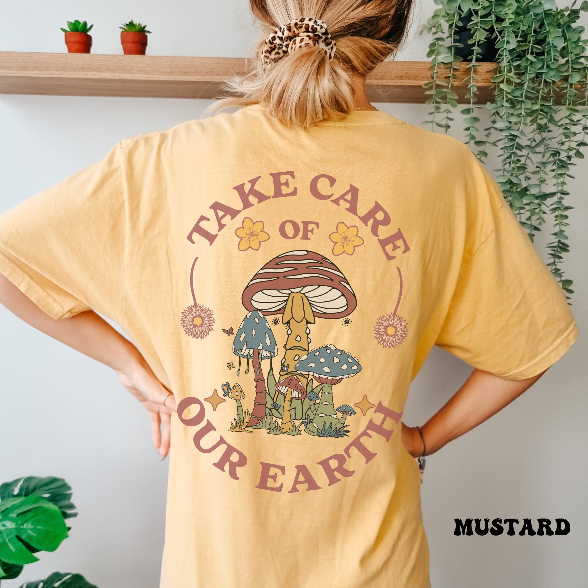 Take Care of Our Planet Tee Comfort Colors T-shirt Trendy - Etsy