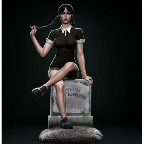 Wednesday Stl Model - Etsy