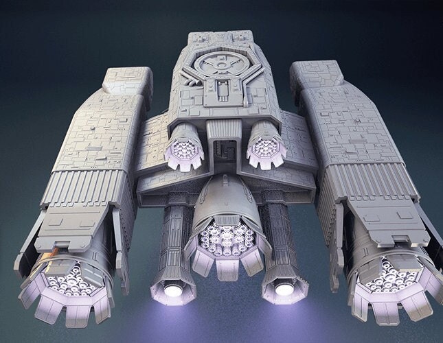 Uscss Nostromo Ship STL File Uscss Nostromo Model 3D Digital - Etsy