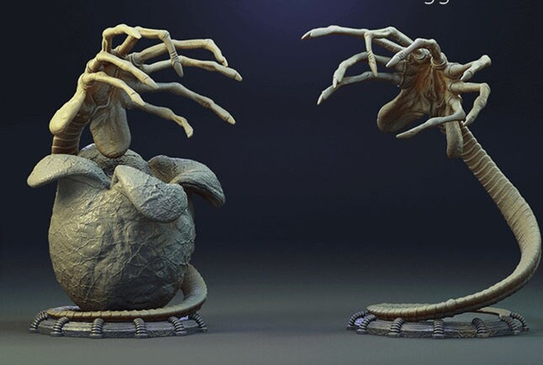Alien Facehugger STL File Alien Facehugger 3D Digital File - Etsy