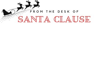 Letter Head From the Desk of Template - Etsy