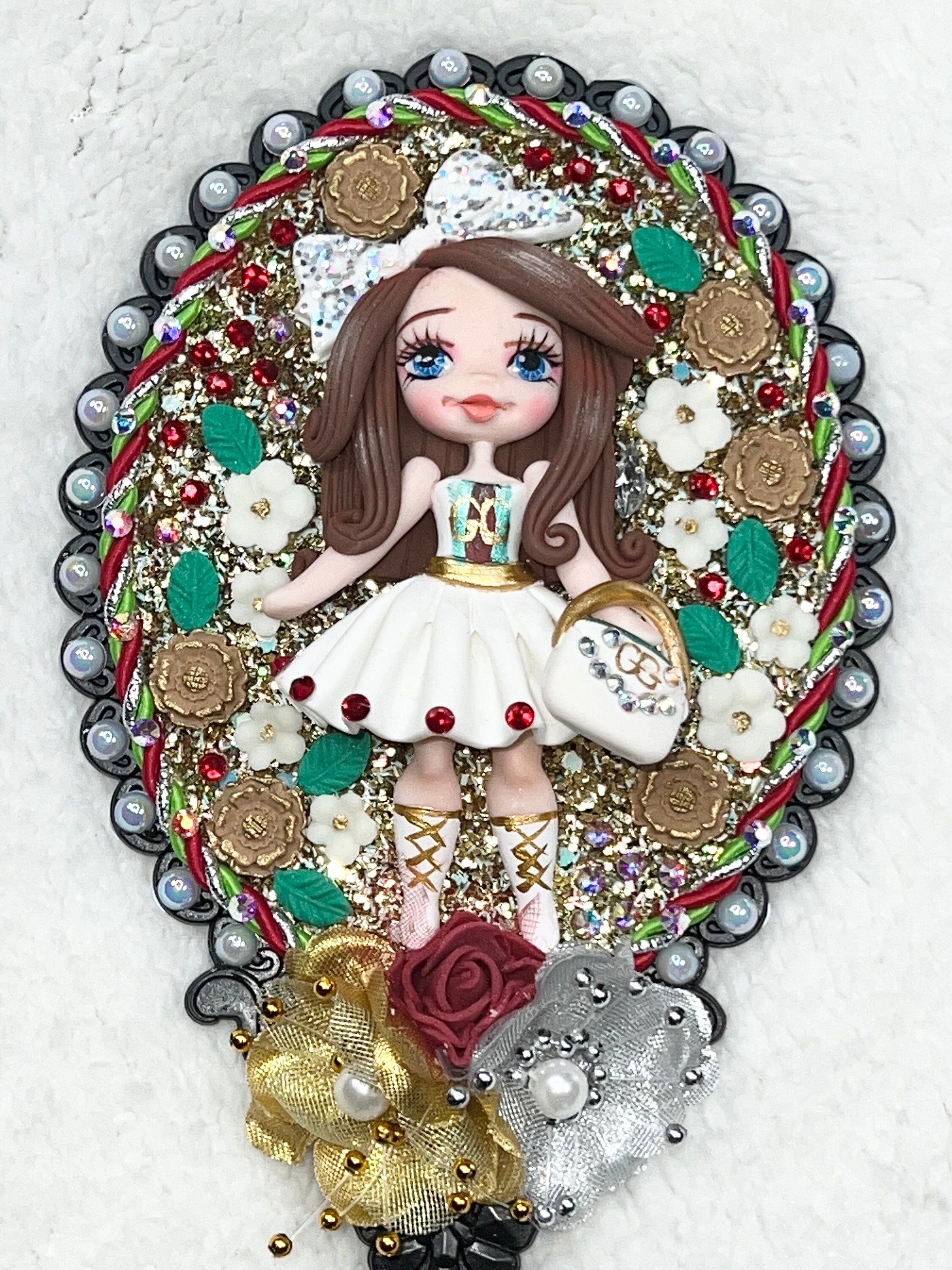 Handheld Mirror/ Handcrafted Mirror/ GG Design - Etsy