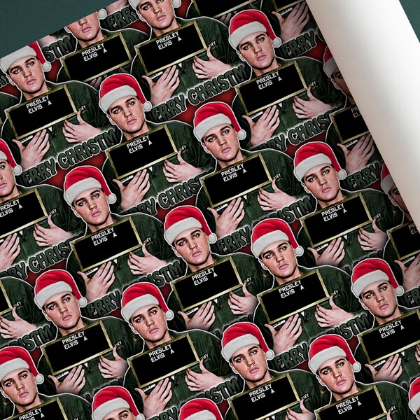 Elvis Presley Wrapping Paper - Etsy Singapore