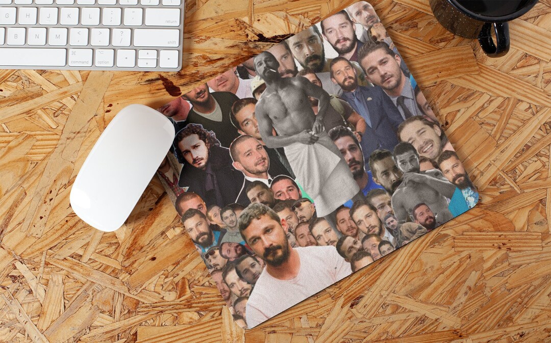 Shia Labeouf Mouse Pad Shia Labeouf Mousepad - Etsy