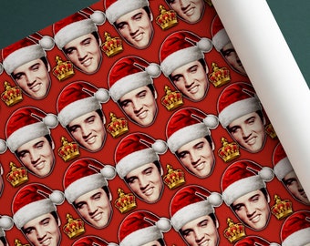 Elvis Presley Santa - Etsy