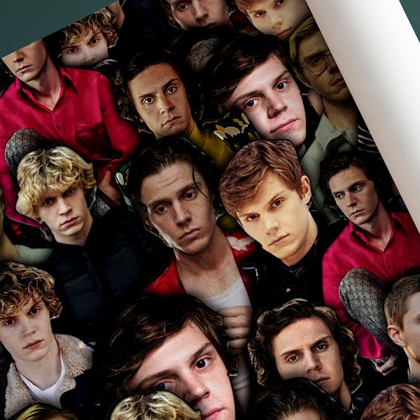 Evan Peters - Etsy