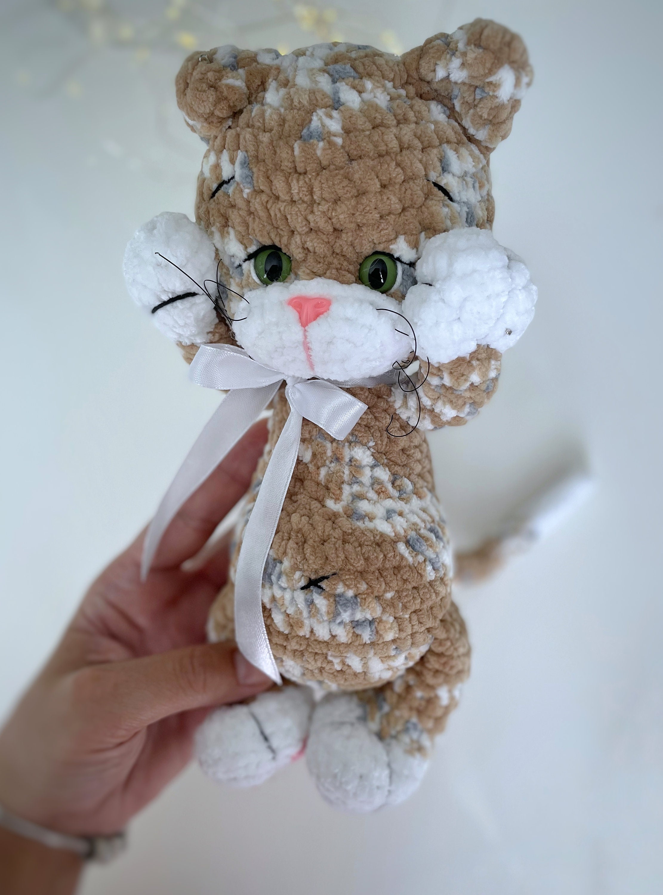 Crochet Pattern Plush Kitten Pdf/crochet Pattern in English, Cat ...