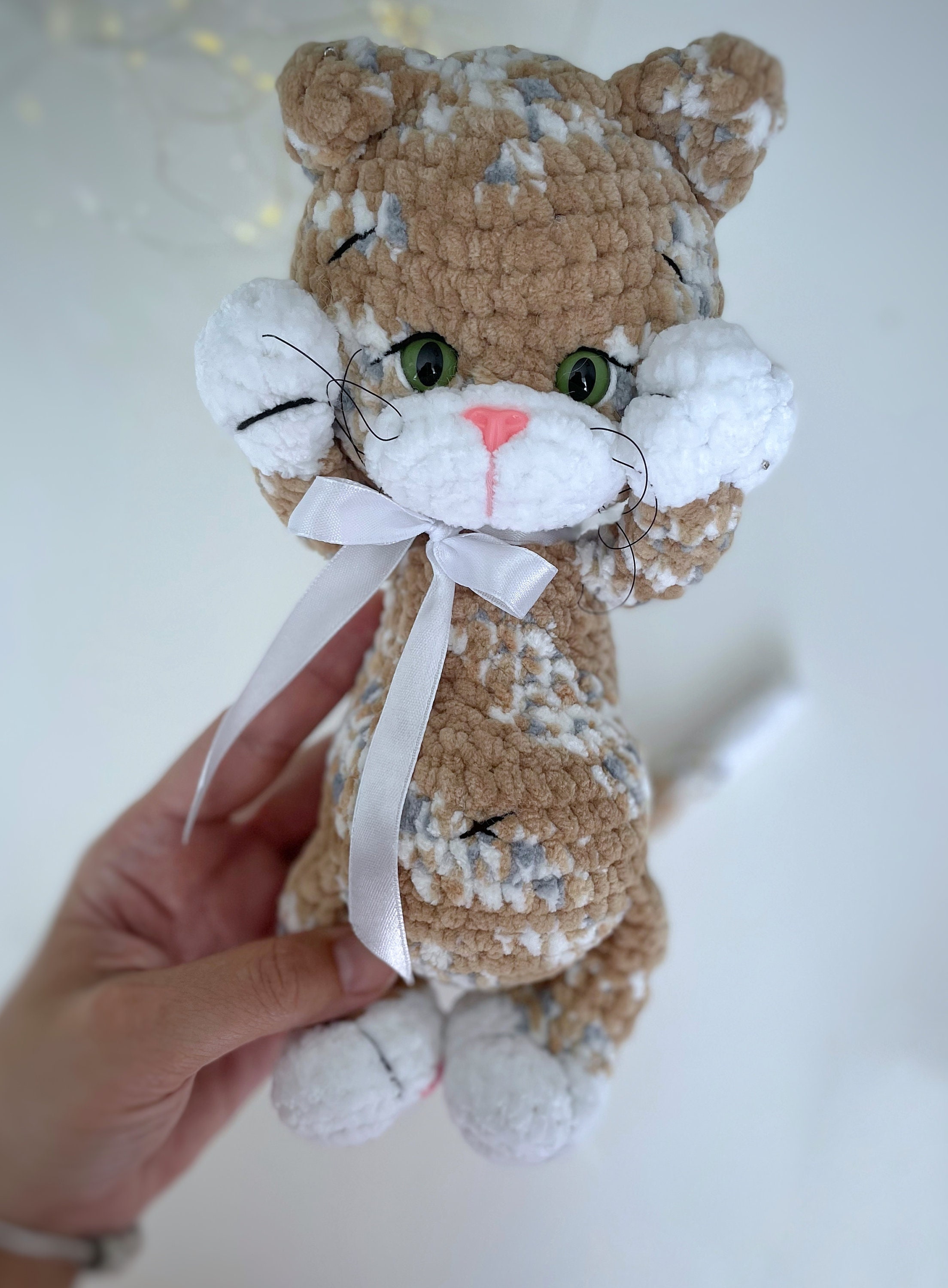 Crochet Pattern Plush Kitten Pdf/crochet Pattern in English, Cat ...