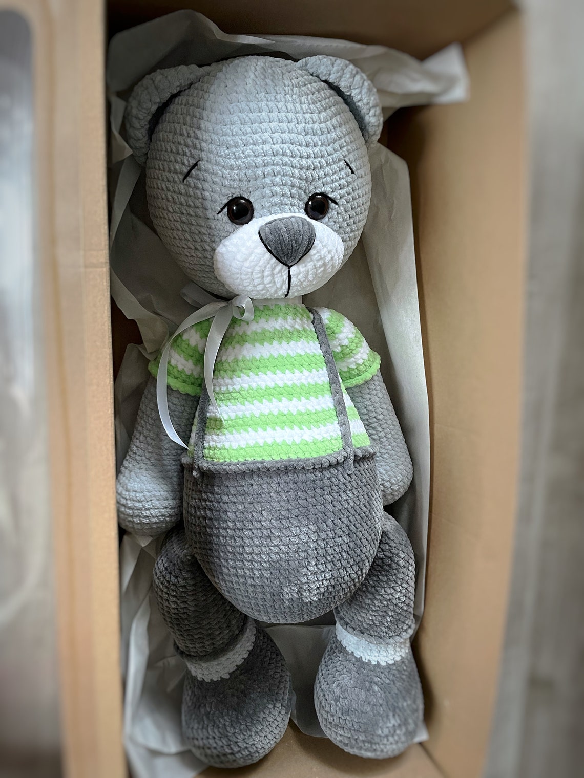 Crochet Big Bear Pattern Pdf/crochet Pattern in English, Teddy Bear ...