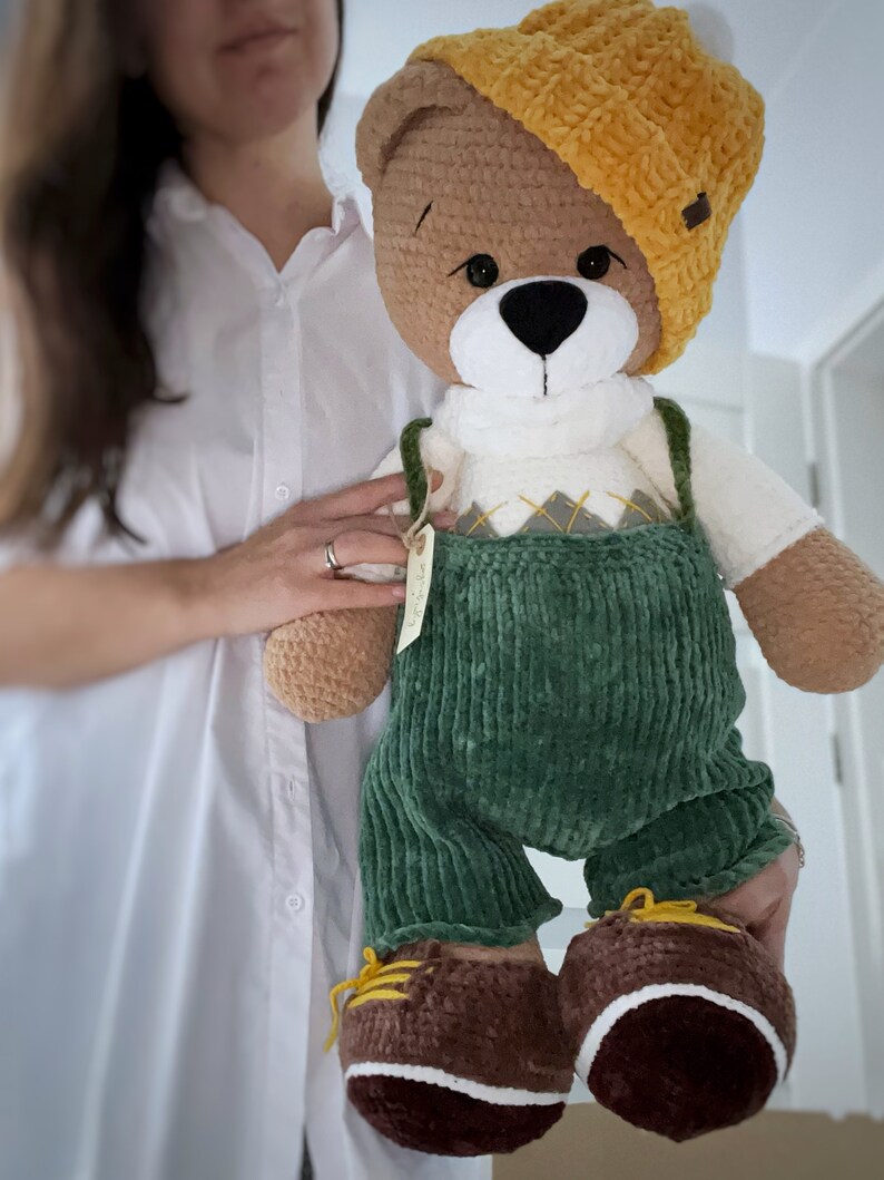 Giant Teddy Bear for Baby, Cuddly Toy for Newborn, Cute Welcome Baby ...
