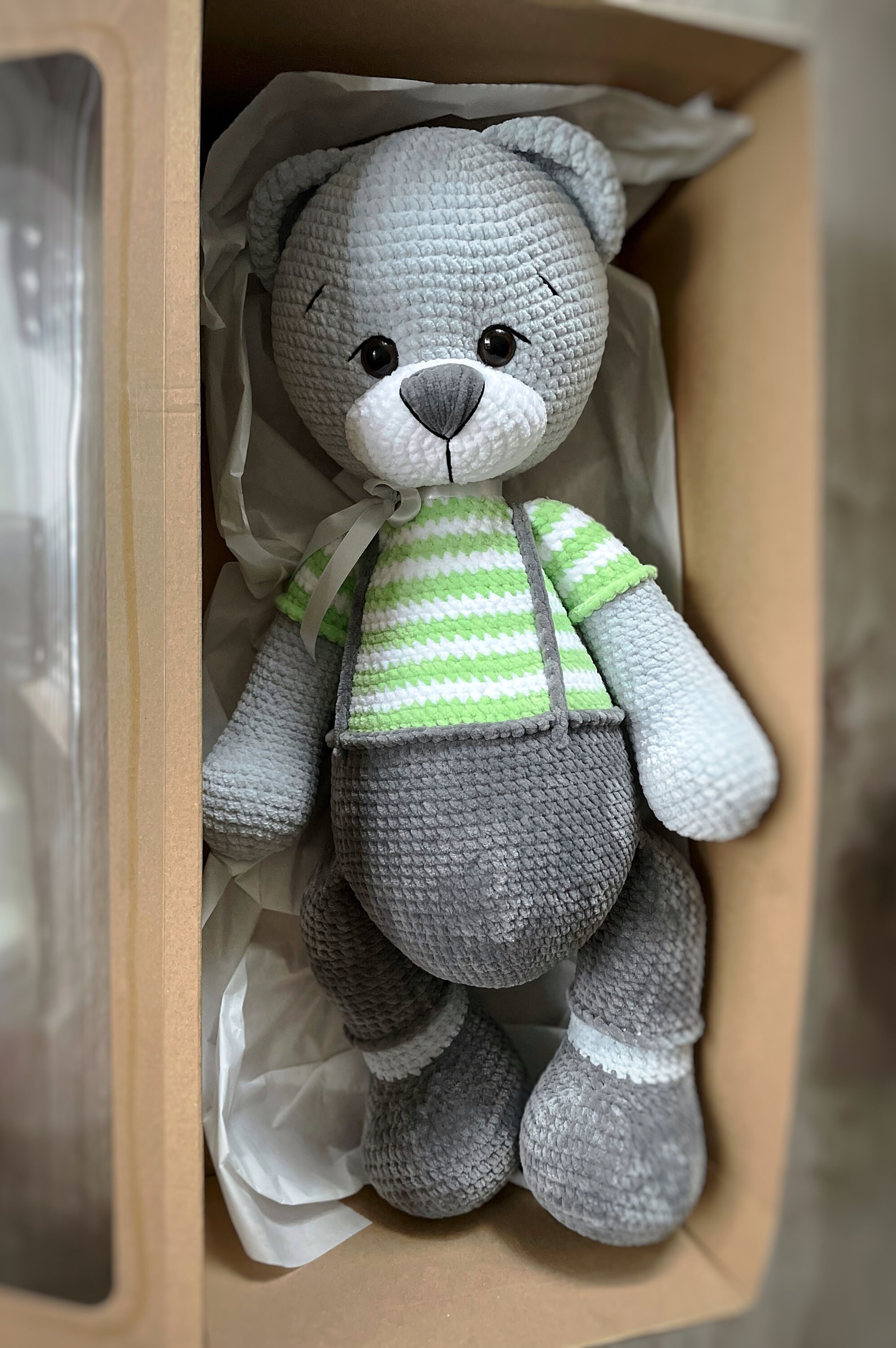 Crochet Big Bear Pattern Pdf/crochet Pattern in English, Teddy Bear ...