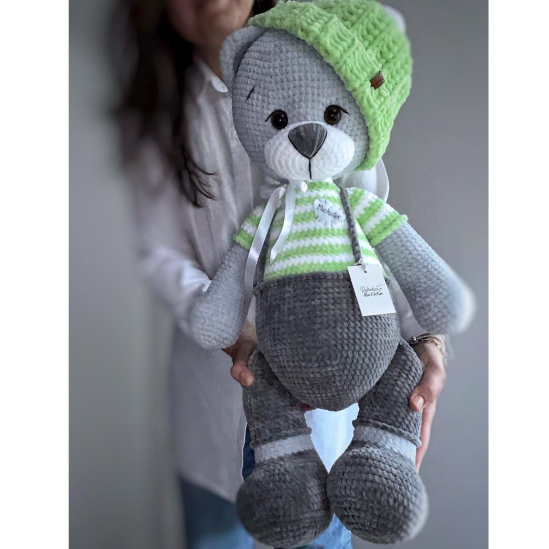 Giant Teddy Bear for Baby, Cuddly Toy for Newborn, Cute Welcome Baby ...